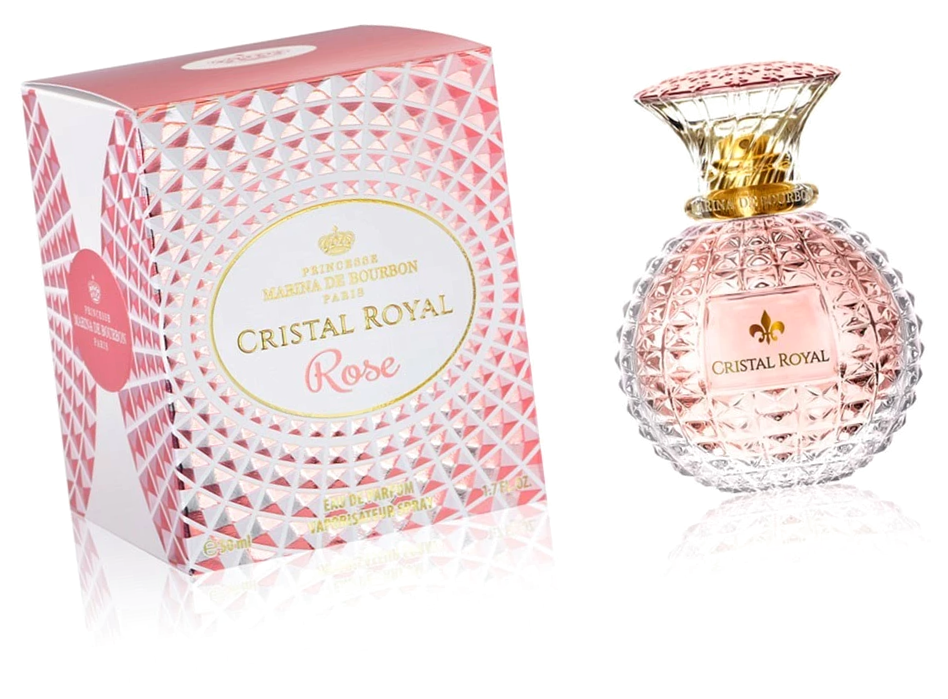 Женский парфюм Marina De Bourbon Cristal Royal Rose 50 мл / Принцесса Кристалл Роял Роза