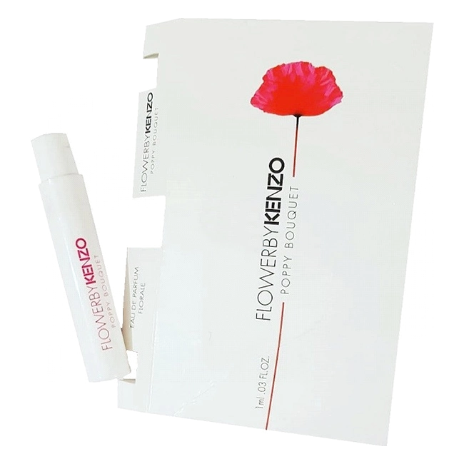 Kenzo Flower By Poppy Bouquet парфюмерная вода 1 мл пробник - Кензо Флауэр Бай Поппи Букет для женщин