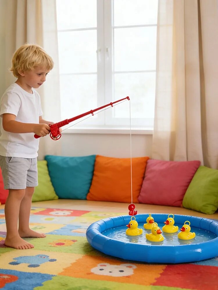 Игра в утиный пруд, игрушка для рыбалки , Игрушка для ванной