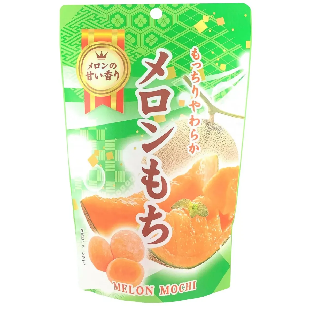 SEIKI Моти нежнейший японский десерт со вкусом сладкой дыни, 130 гр