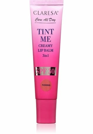 Бальзам для губ Claresa Tint Me Creamy Lip Balm, оттенок pudding, 12 мл