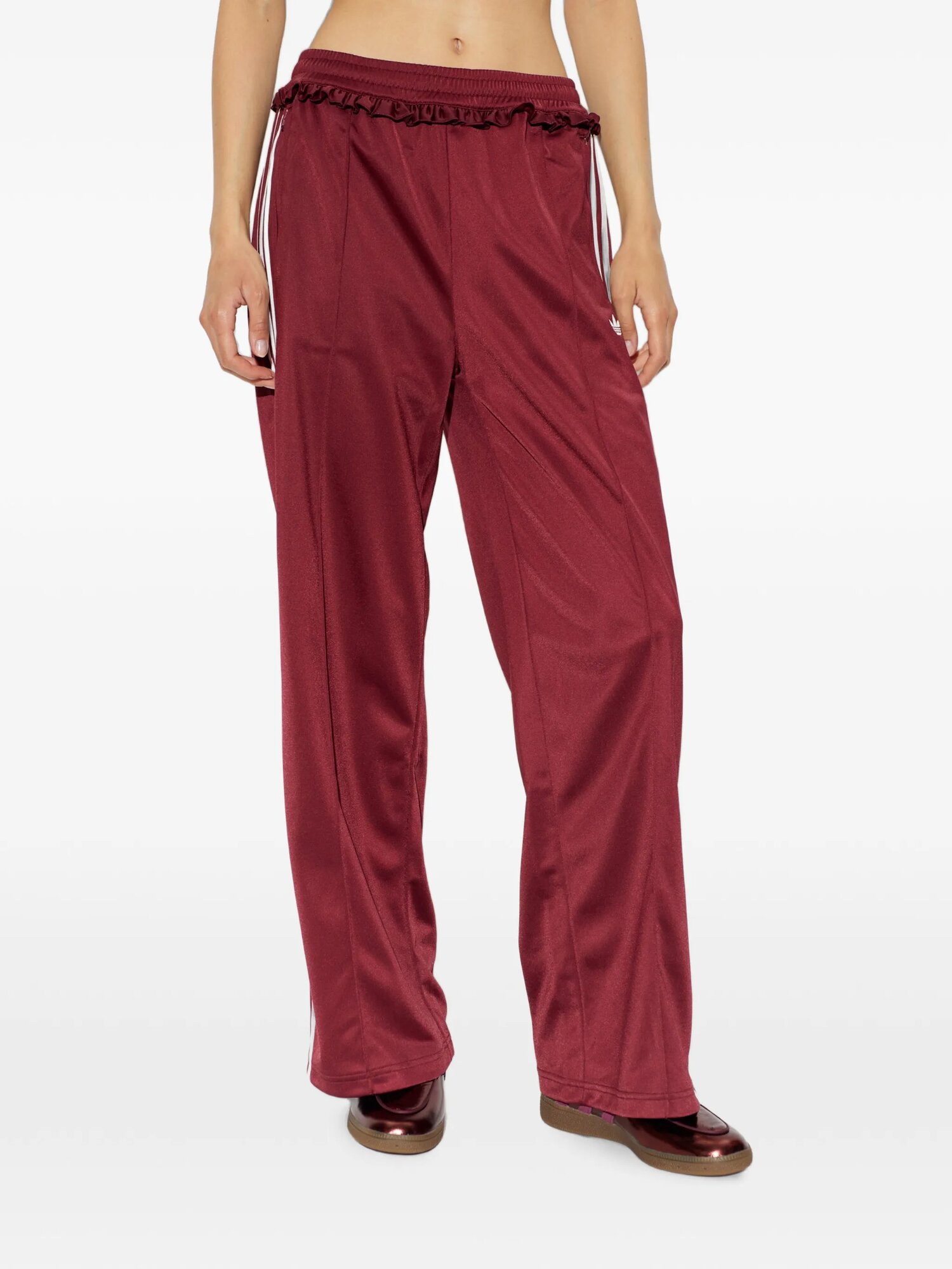 Брюки adidas Pleated firebird track pants, размер 4 UK — фото 1