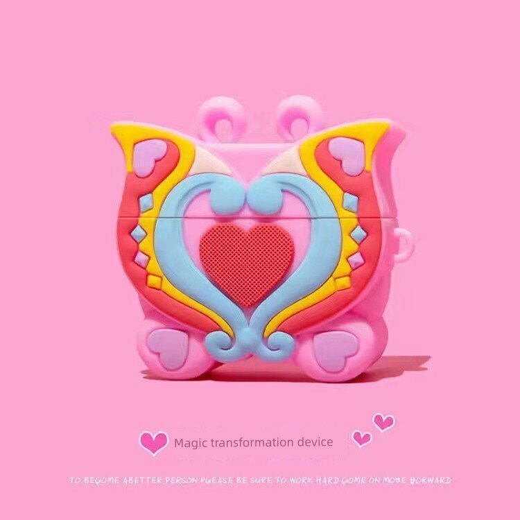 Подходит для чехла для беспроводных Bluetooth-наушников MINISO Sanrio X6, милый силиконовый чехол с мультяшным рисунком