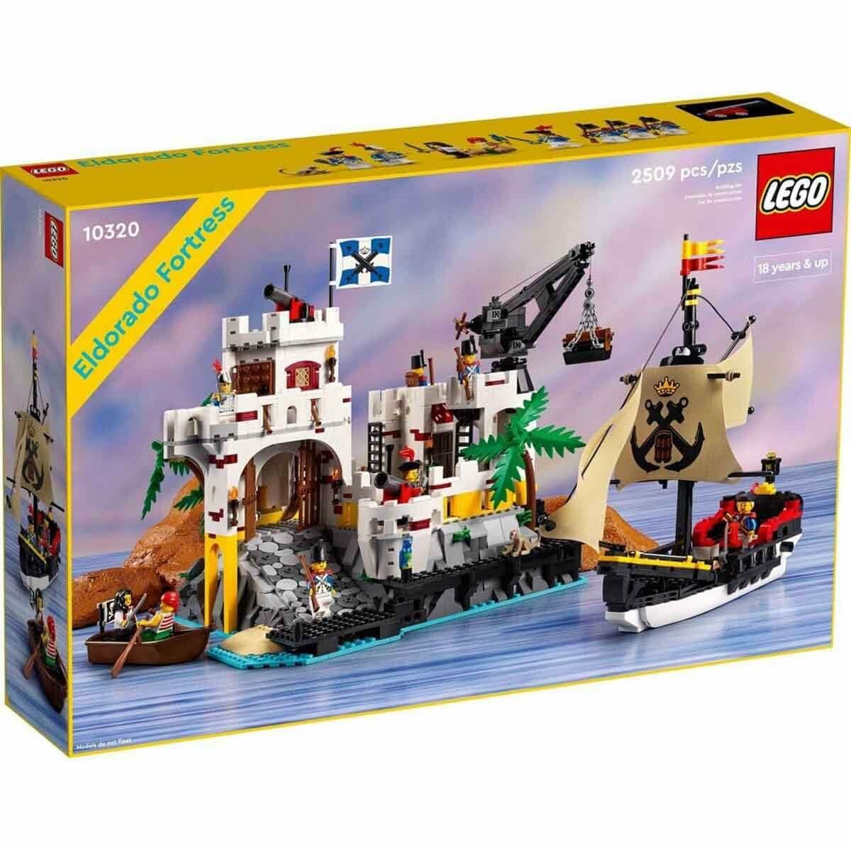 Конструктор LEGO Icons 10320 Крепость Эльдорадо, 2509 деталей, 18+