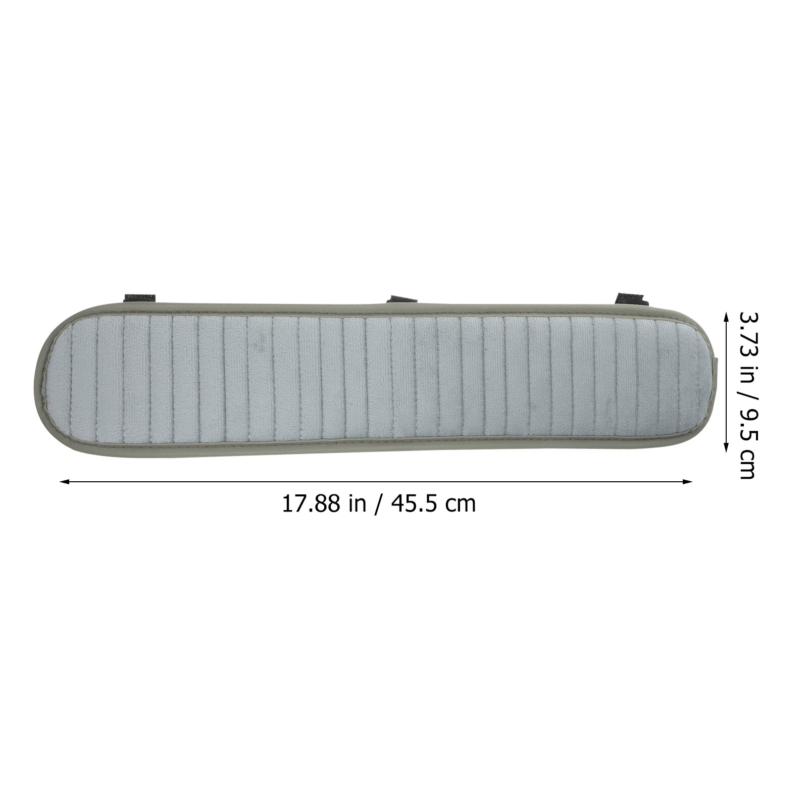 Чехлы На Подлокотники Кресла Офисного 1 Pair Ткань Плюш Размер 45 5X9 5X4 5CM Серый Цвет