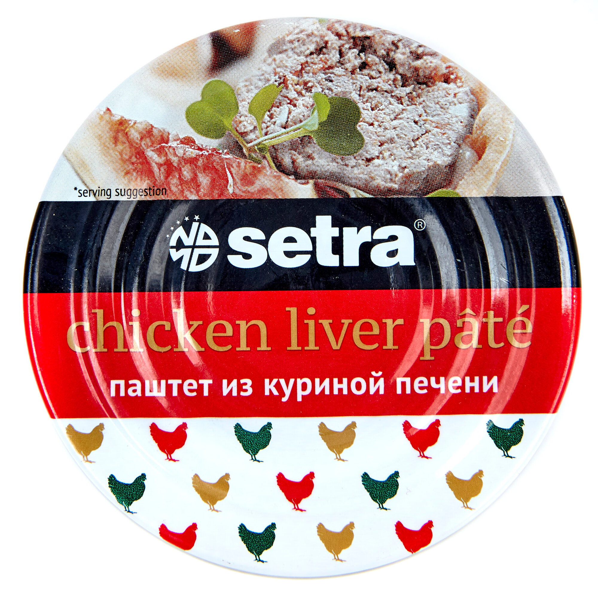 Паштет из куриной печени без консервантов, Setra