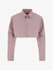 Рубашка BALENCIAGA Cropped shirt, размер 38, розовый