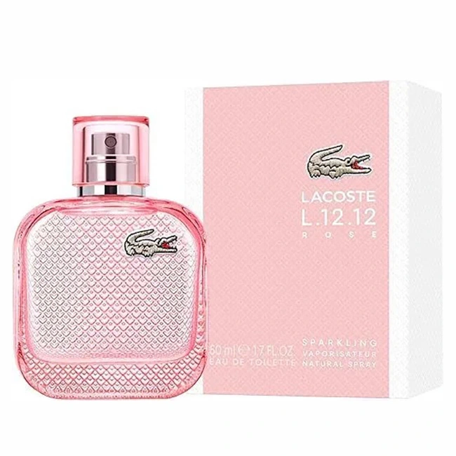 Л 12 12 Роуз Спарклинг Лакост - женская туалетная вода 50 мл / L 12 12 Rose Sparkling