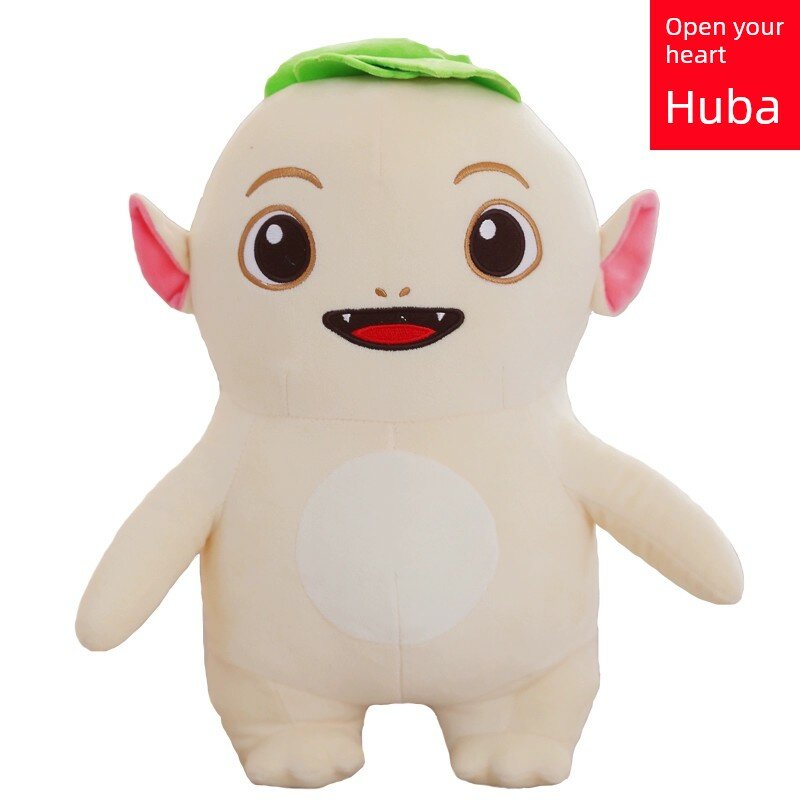 Мягкая игрушка Baby Hu Ba — дизайн радостного, 9 дюймов (25 см) высота, маленькая очаровательная плюшевая кукла