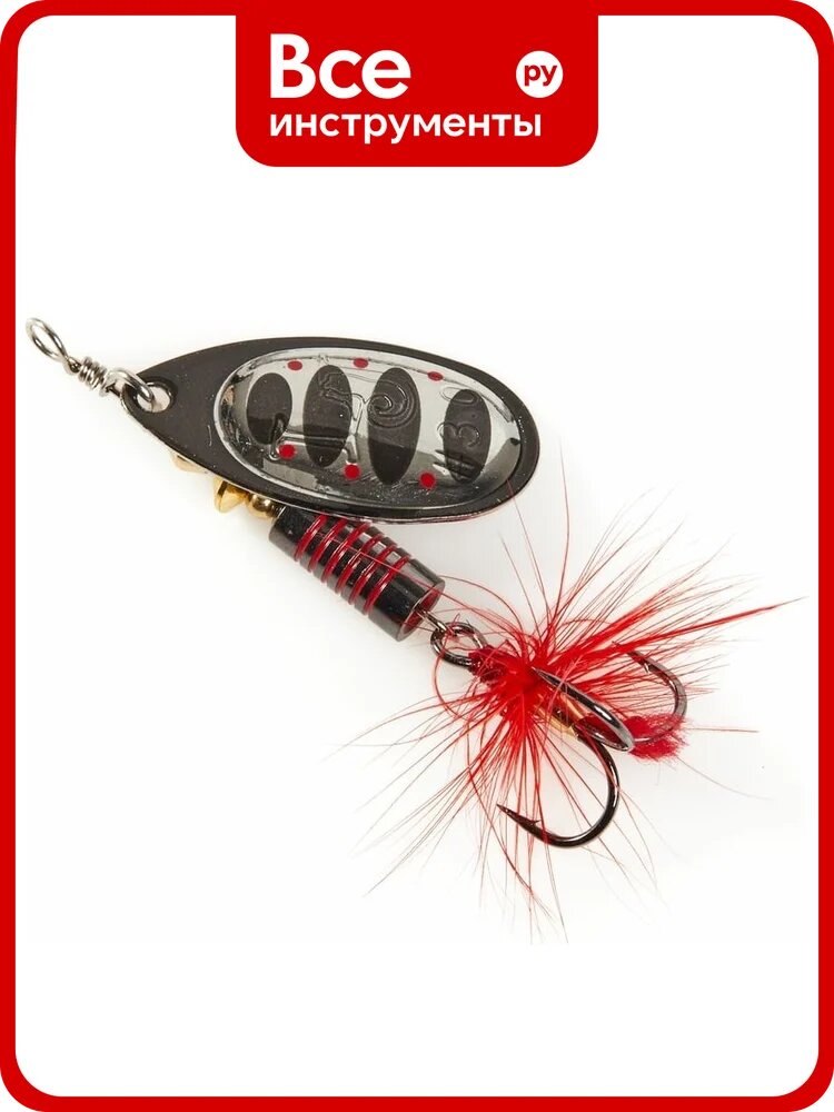 Вращающаяся блесна LUCKY JOHN BONNIE BLADE 03, 6.4г, цвет 004, в блистере LJBB03-004