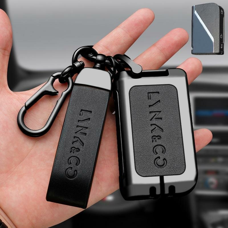 Прозрачный автомобильный значок Lynk & Co из цинкового сплава, черный цвет с ремешком и крепежом для автомобилей