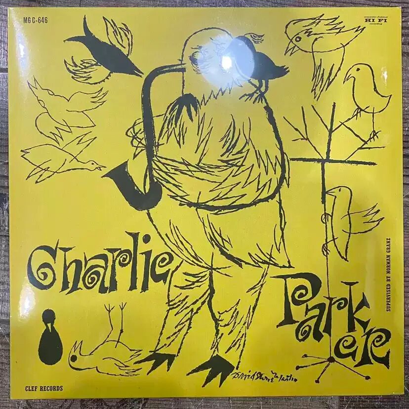 Charlie Parker The Magnificent Charlie Parker Vinyl LP MG C-646 Clef Records Jazz Bop
