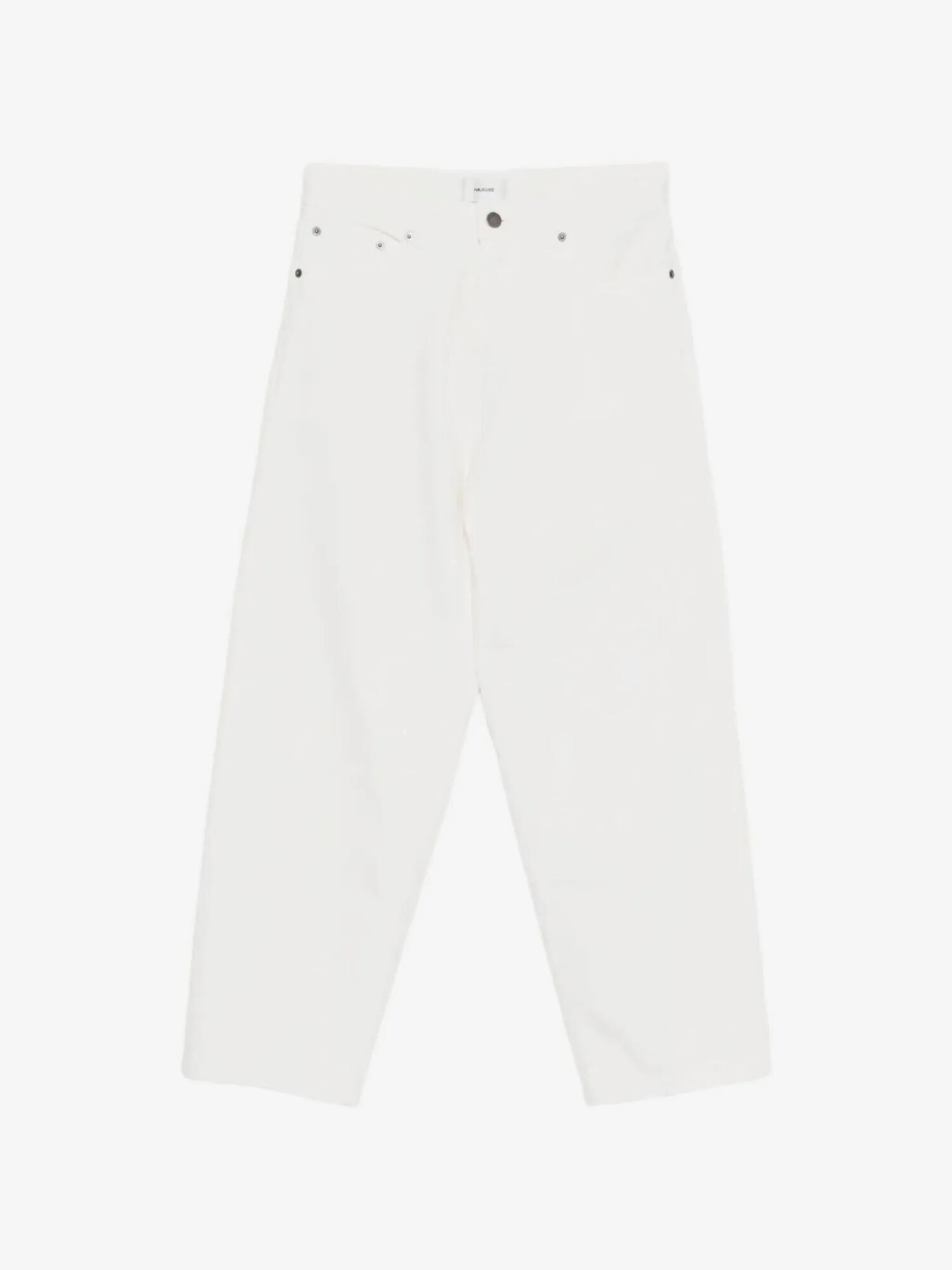Джинсы широкие Logo-patch wide-leg jeans 