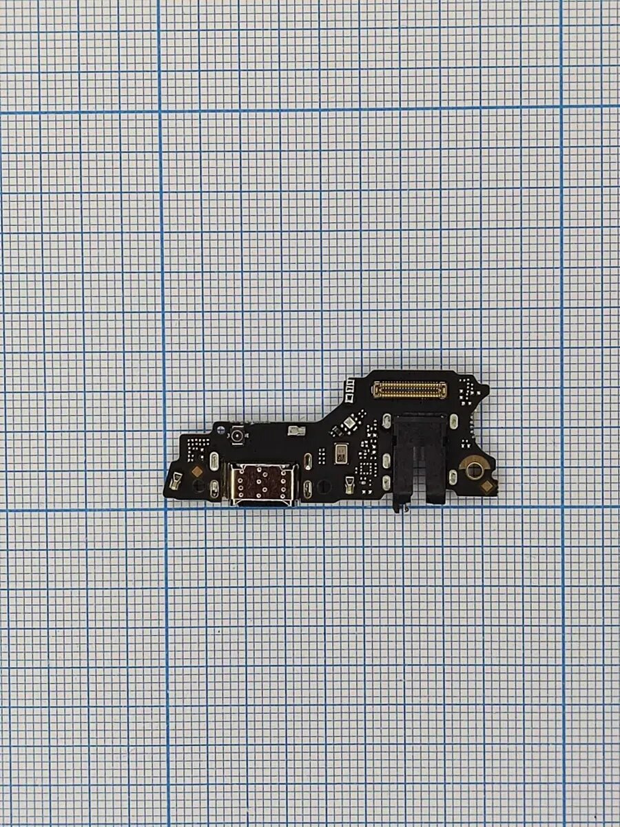 Плата нижняя (шлейф) OPPO A53 / A53s / A32 / A33 с разъемом зарядки и микрофоном
