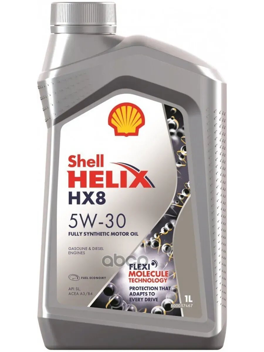 Shell Синтетическое Helix Hx8 Synthetic 5w-30 1л 550046372
