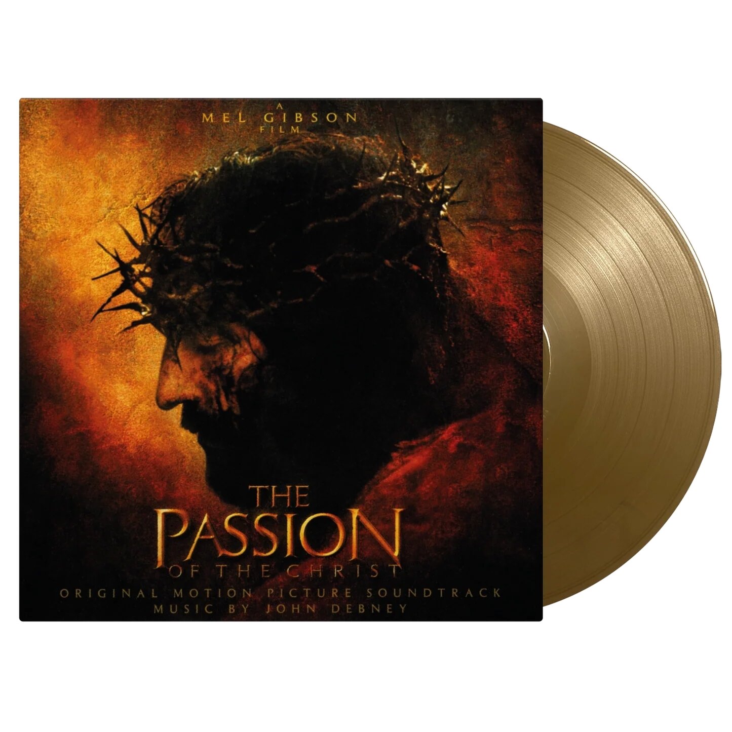 OST - Passion Of The Christ - Numbered Edition, Gold LP, Music by John Debney - новая виниловая пластинка