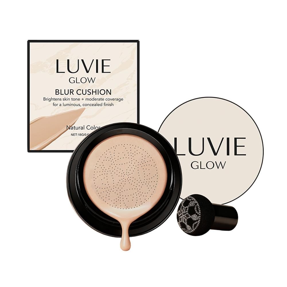 LUVIE GLOW CC-средство Blur Cushion, оттенок Natural Color, для ровного тона