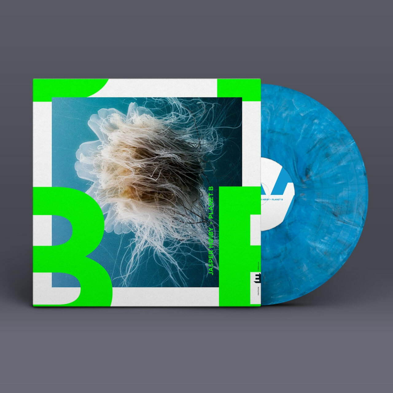 Jasper Hoiby (Phronesis) - What It Means To Be Human - Blue Marbled LP - новая виниловая пластинка