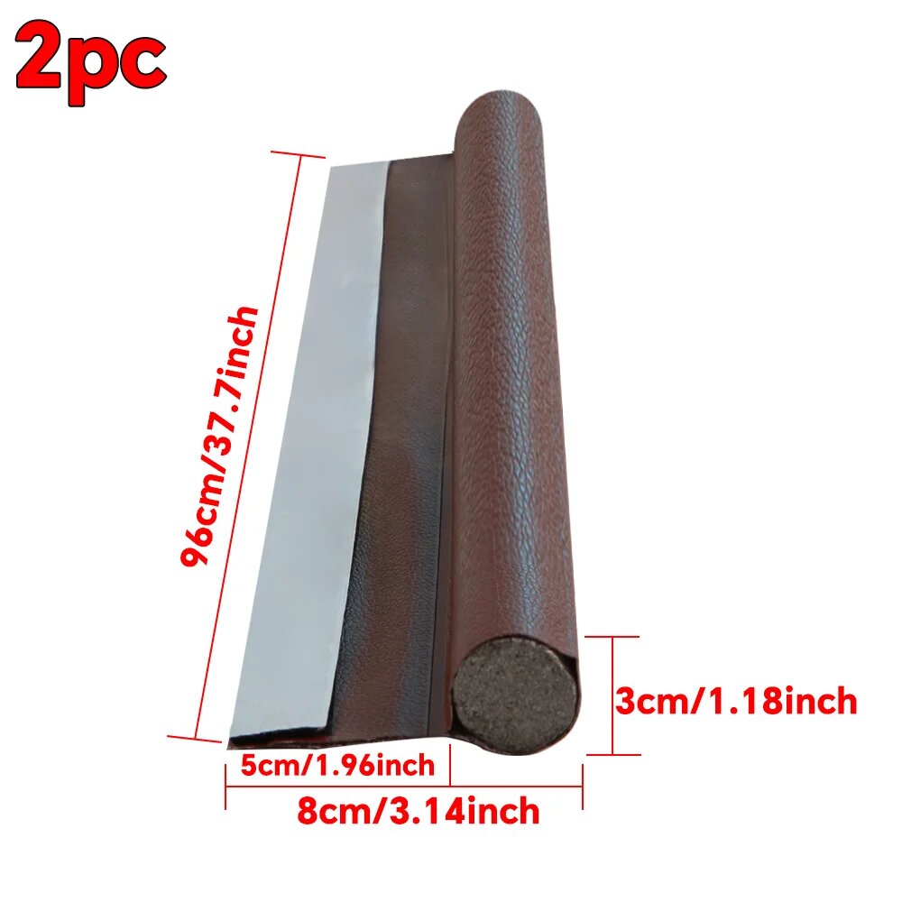 Пластиковая уплотнительная лента для двери Brownx2PC