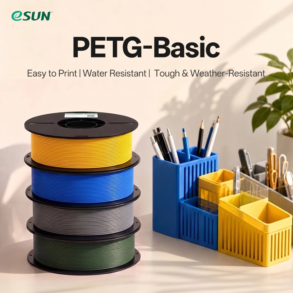 ESUN Basic PETG 1.75 мм TRANSLUCENT ORANGE — фото 1