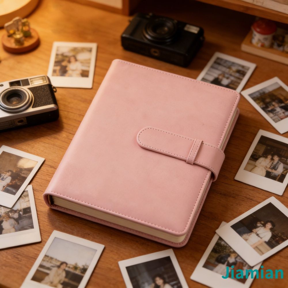 Мини-альбом для фотоплёнки Fujifilm Instax Mini на 256 фото, розовый