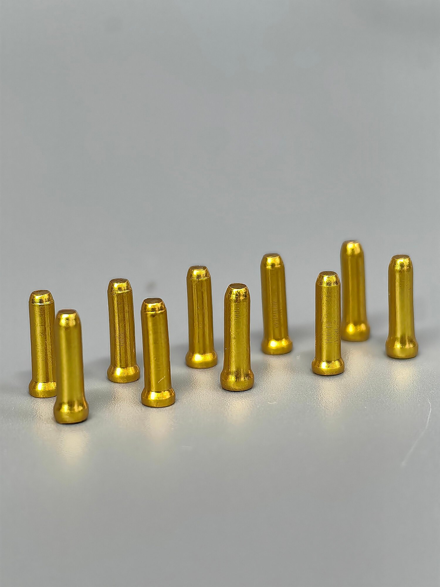 Наконечник тросика Jagwire Cable Tips Gold (10 шт.) (BOT117-CO)