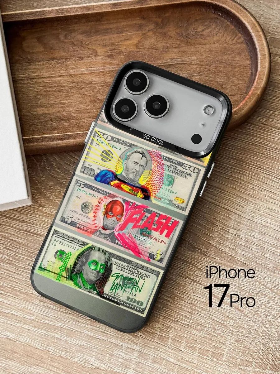 Чехол на Iphone 17 Pro деньги
