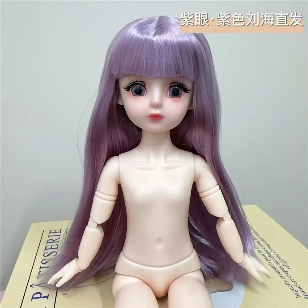 Подвижная BJD кукла с шарнирами, высота 30 см, 30, для коллекции и игр