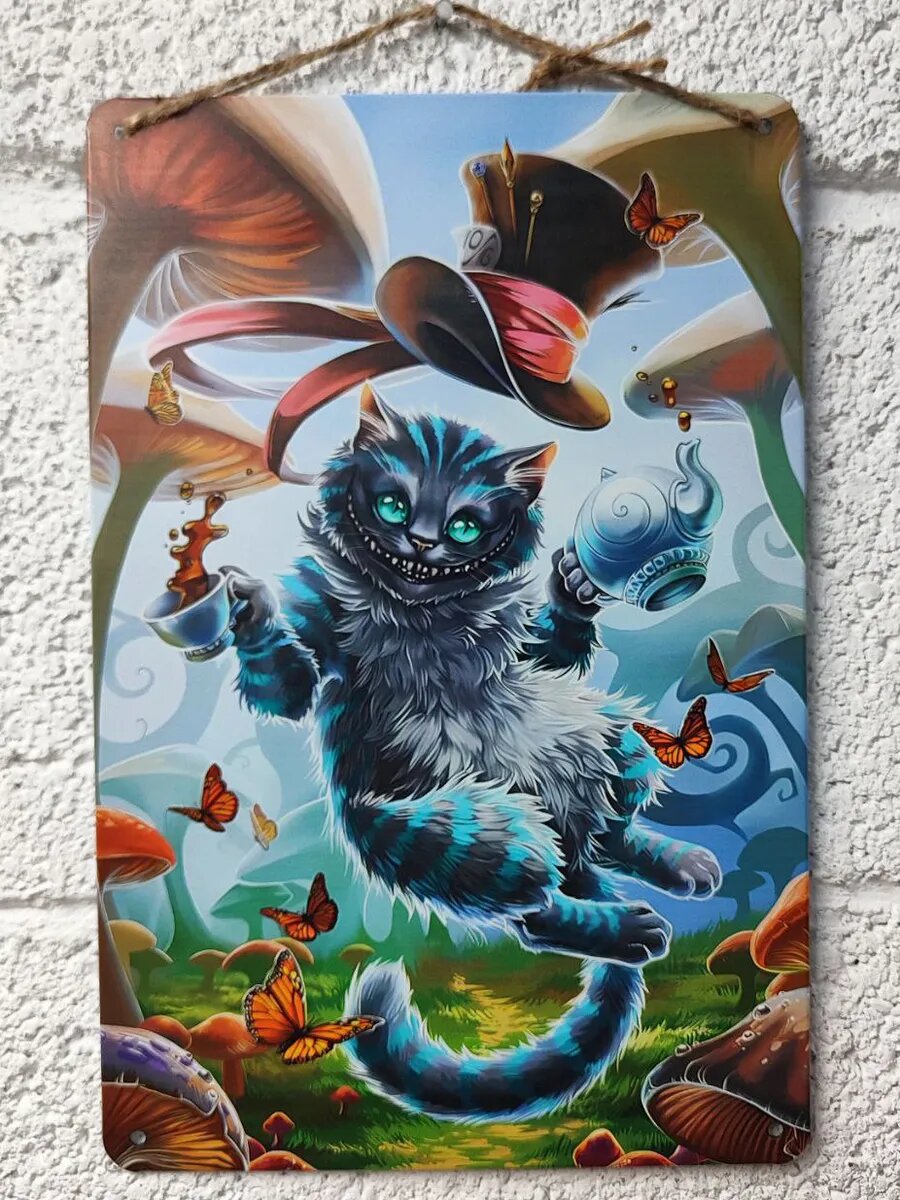 Постер Чеширский Кот Cheshire Cat