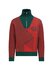Свитер MM6 Patchwork-knit reversible sweater, размер 50, , красный