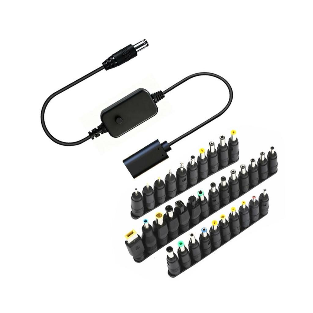 Кабель USB C (гнездо) — DC5525, 5-20В, с кнопкой, F