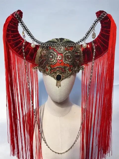 Косплей рога из искусственной кожи Style4