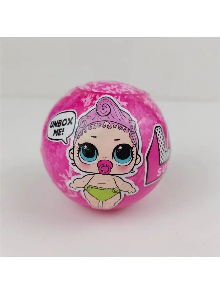 Кукла LOL Surprise с, лимитированная версия, Baby Shark, 10 см, розовый, пластик, авторская