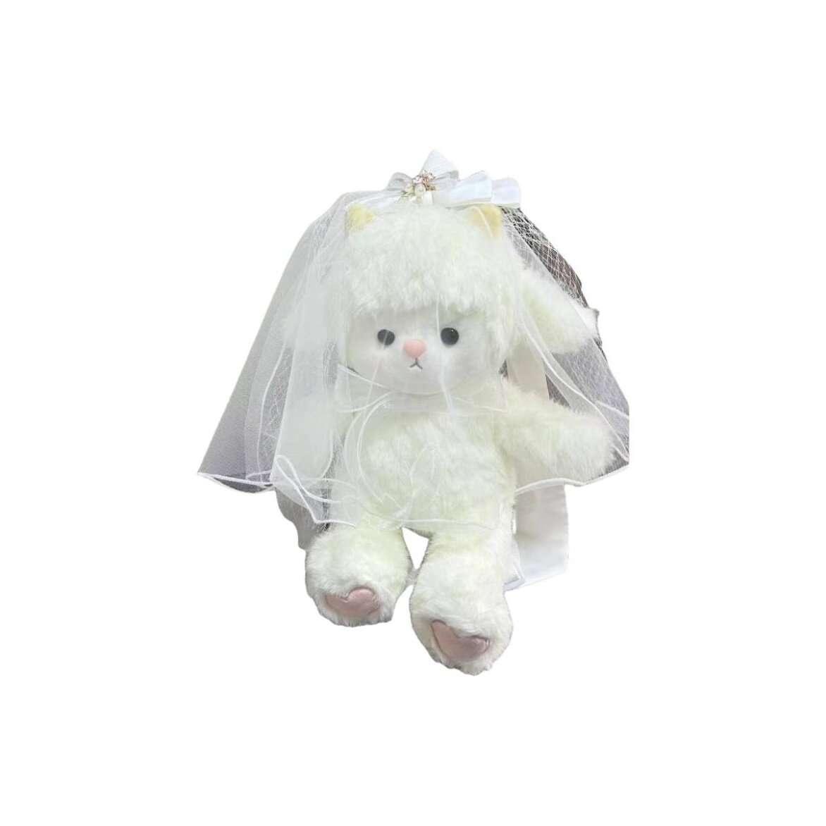Подарочная сумка унисекс MIANHUIYI Hello Kitty, 40CM EU, Veil Lamb Bag+Veil+Hair Clip
