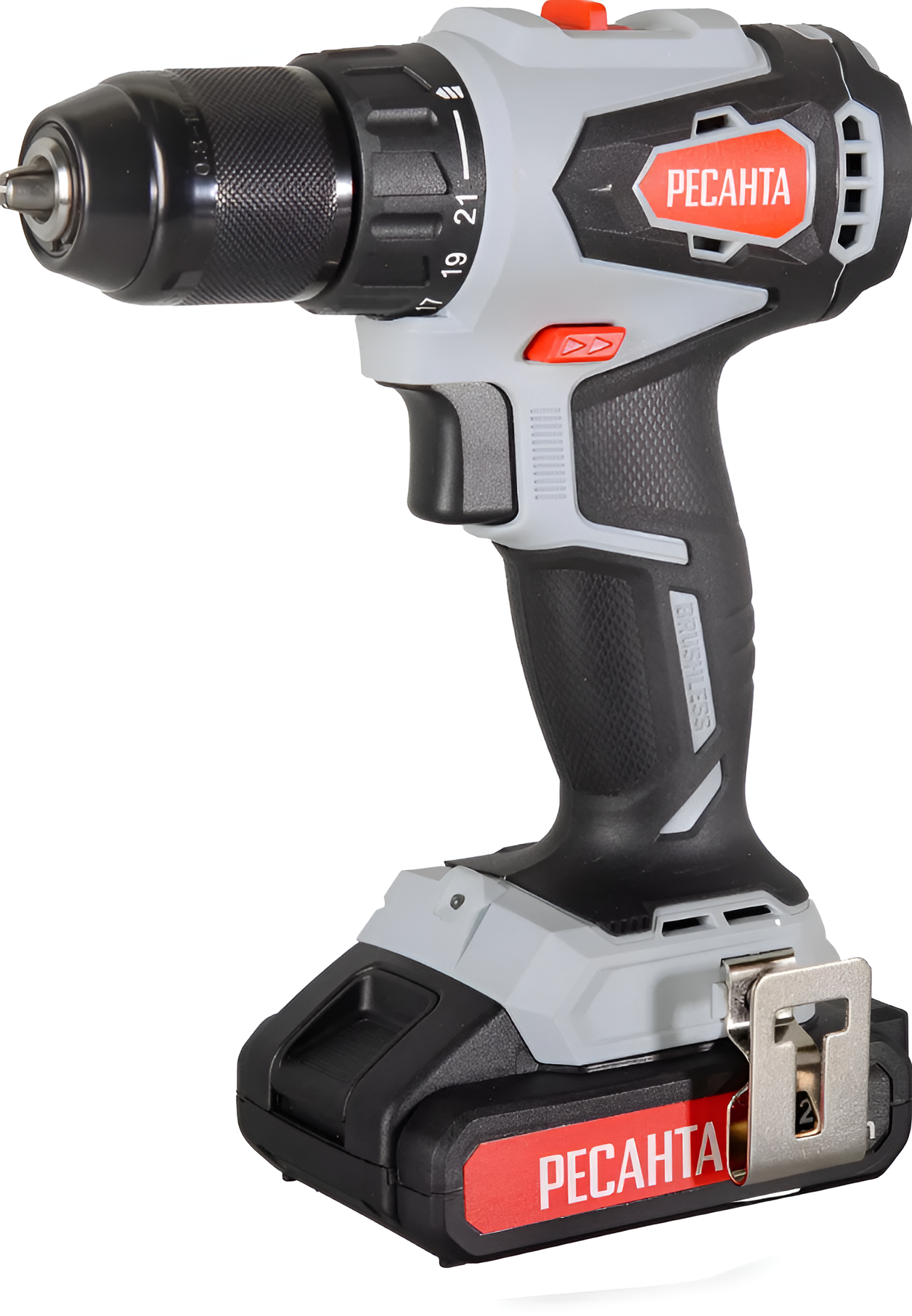 Дрель-шуруповерт аккумуляторная Ресанта ДА-20-2ЛК-Б 75/14/10