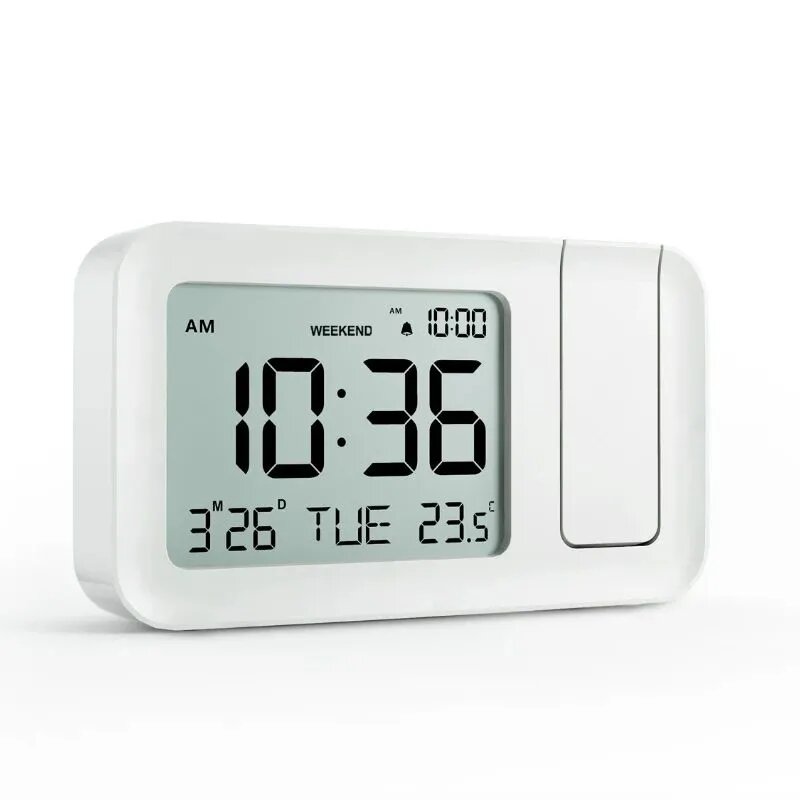 Метеостанция / Часы С Проекцией На Потолок И Погодой, будильник, термометр