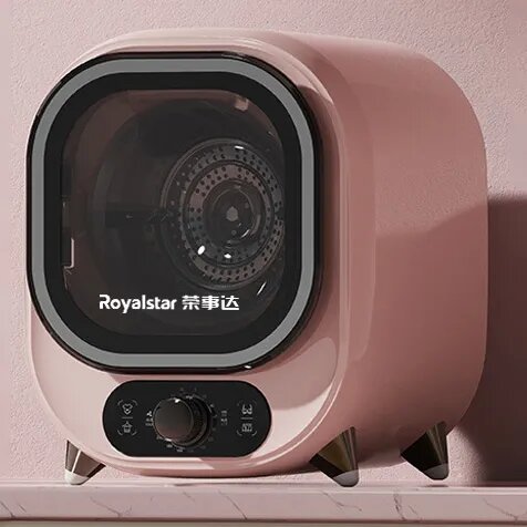 Мини сушильная машина Royalstar для белья 18л 360 градусов розовая