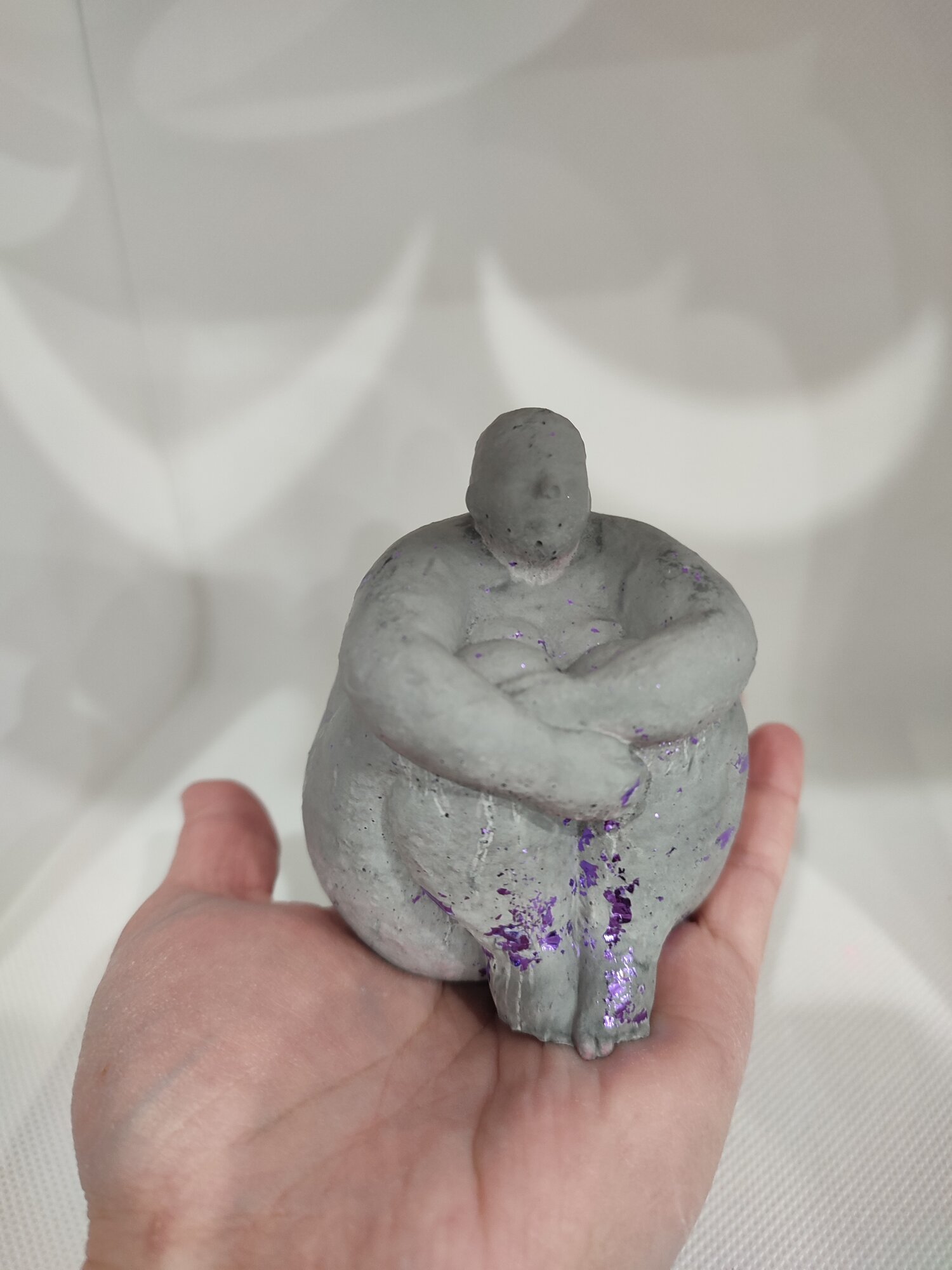 Фигурка гипсовая декоративная "Толстушка"