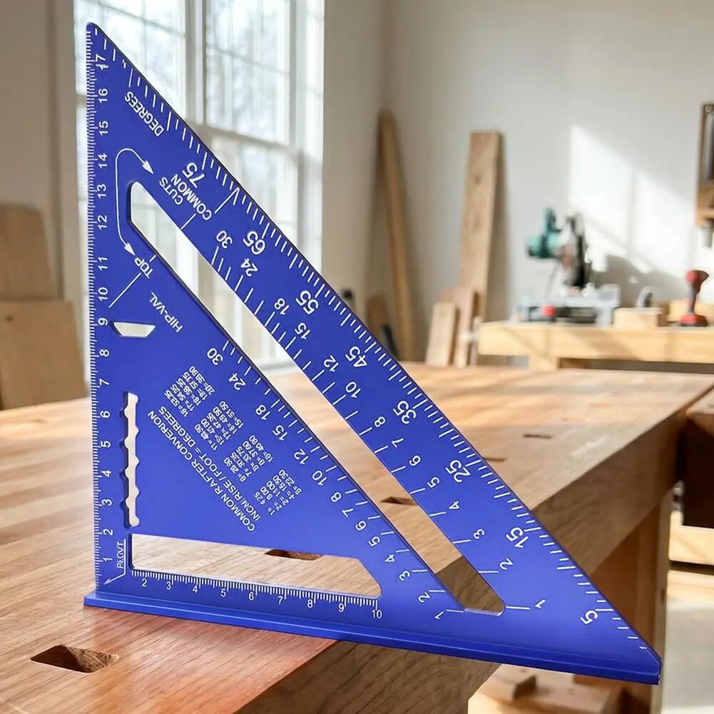 7-дюймовый многофункциональный треугольный угольник из алюминия