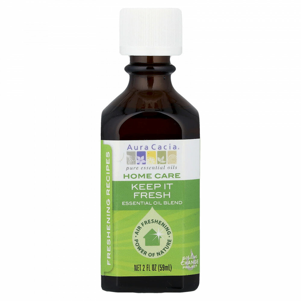 Aura Cacia, Home Care, смесь эфирных масел, Keep It Fresh, 59 мл (2 жидк. унц.)