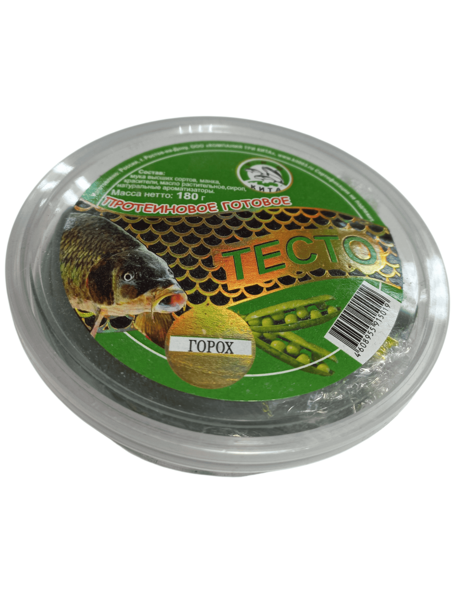 Тесто протеиновое готовое горох 180гр.