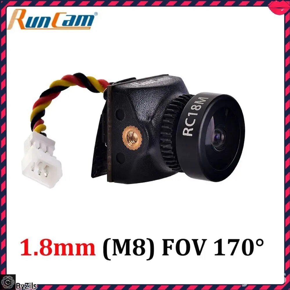 RunCam Nano 2 камера для гонок RC 1.8mm (M8) FOV 170° mini