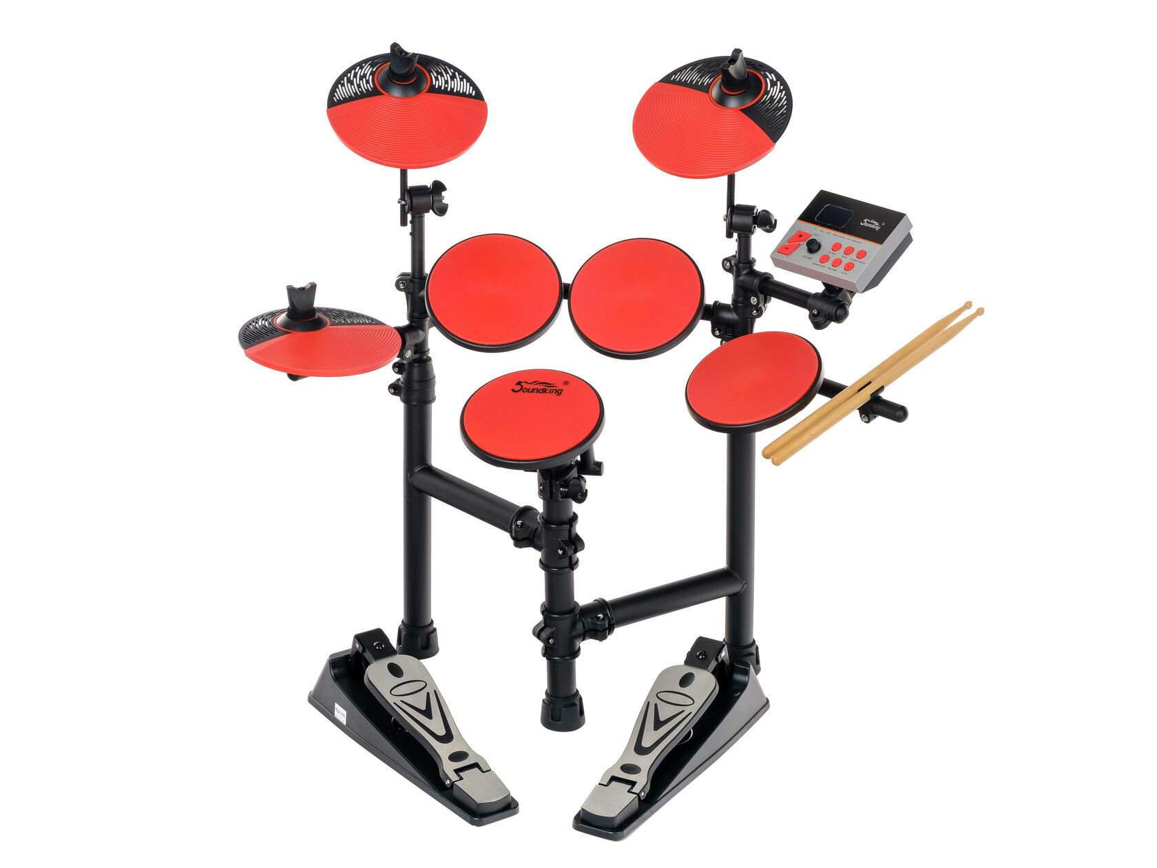 Ударная установка цифровая Soundking SD50, комплект с крепежом