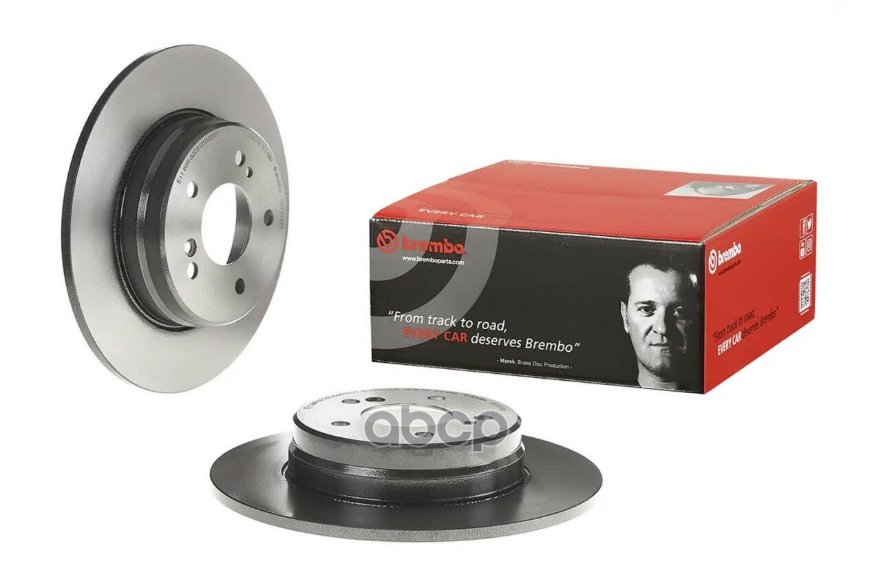( 08.7211.21 ) Тормозной диск Mercedes E-class W210 E280-E320-E430 (1996-) R Brembo арт. 08721121