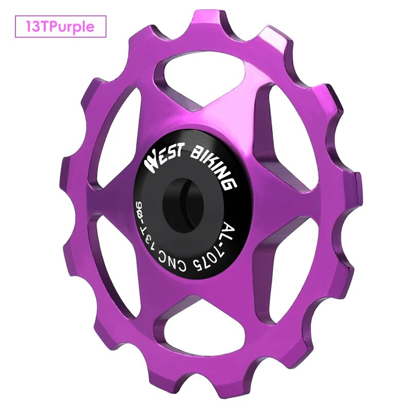 Задний ролик West Biking 13T фиолетовый