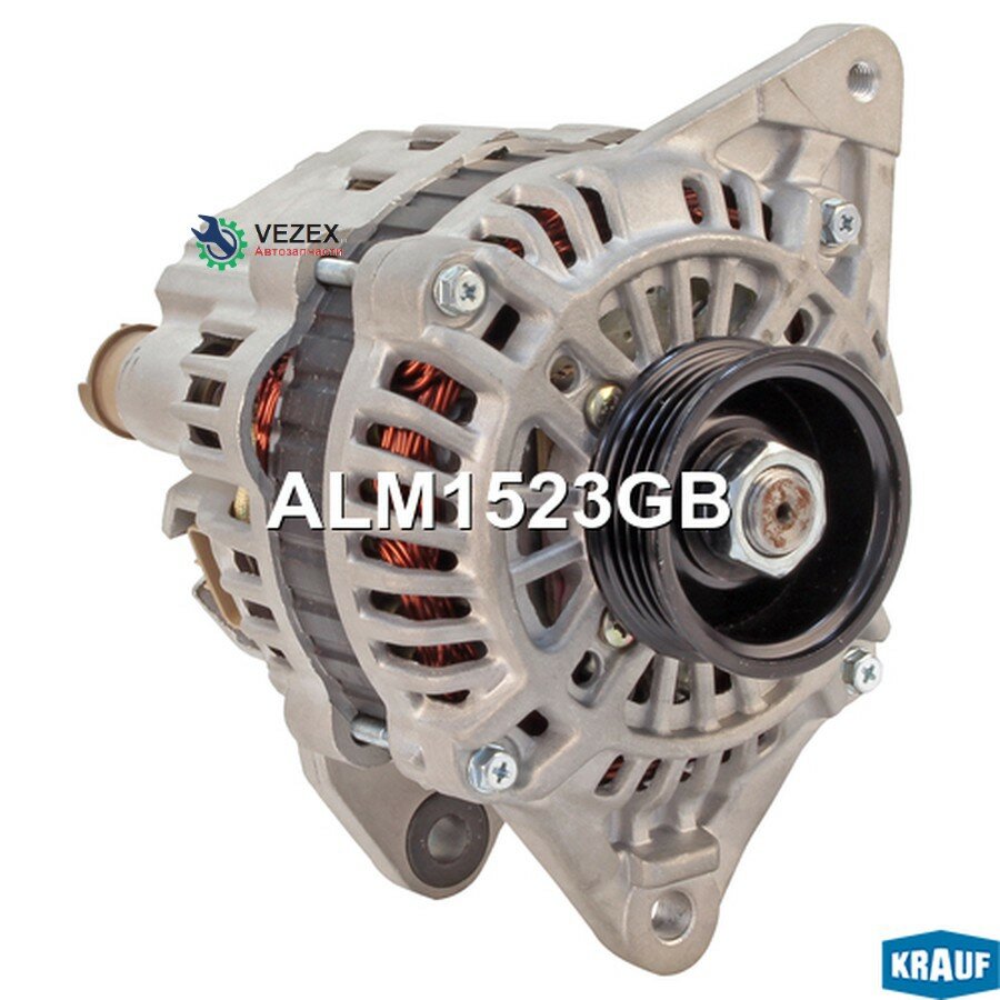 KRAUF ALM1523GB генератор! 12V 110A со шкивом\ Hyundai Sonata, KIA Magentis/Sportage 2.0/2.4 98-08