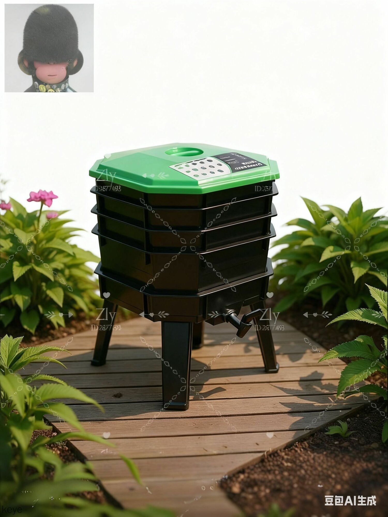 Компостный контейнер для разведения червей