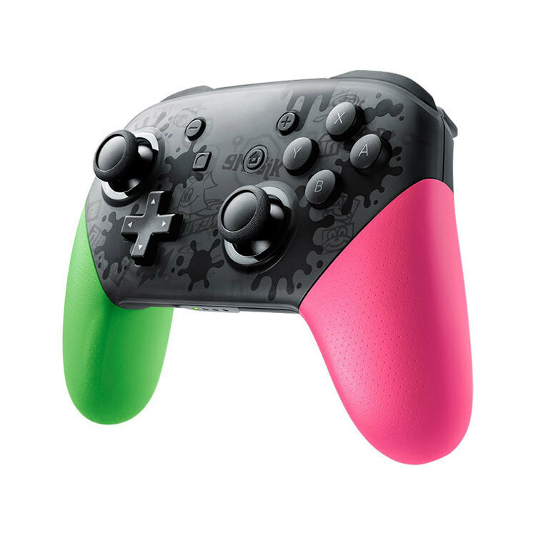 Беспроводной геймпад Nintendo Switch Pro, совместимый с консолью, функция виброотдачи и NFC