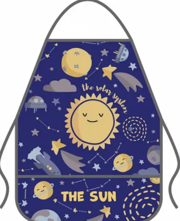 Накидка для творчества с карманом, ФДТ-3, SUN 2023