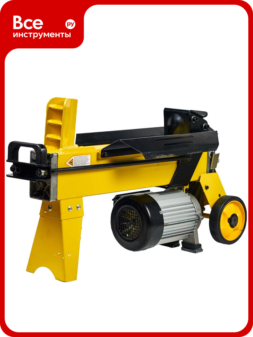 Дровокол гидравлический SBK DR-40 (1800 Вт, 370 мм, O250 мм, 4,35 т, электропривод 230 В) 00-00024865